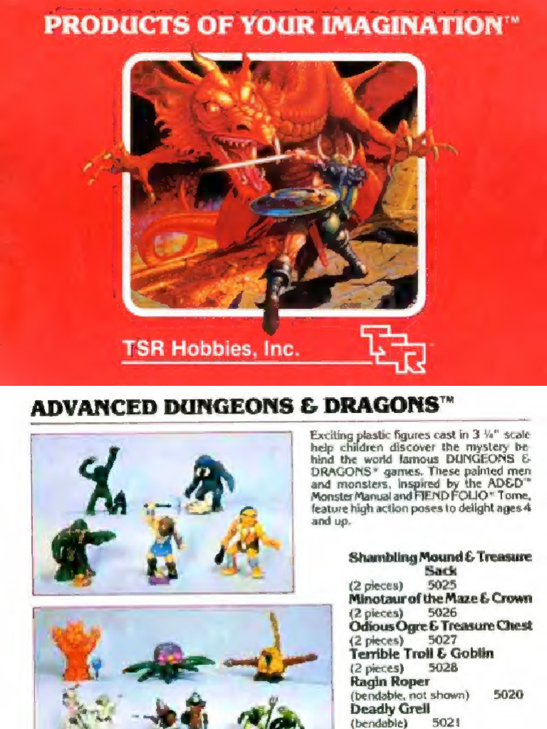 Accessory 1983 TSR Catalog - Text | PDF | Tabletop Games | Tsr, Inc.