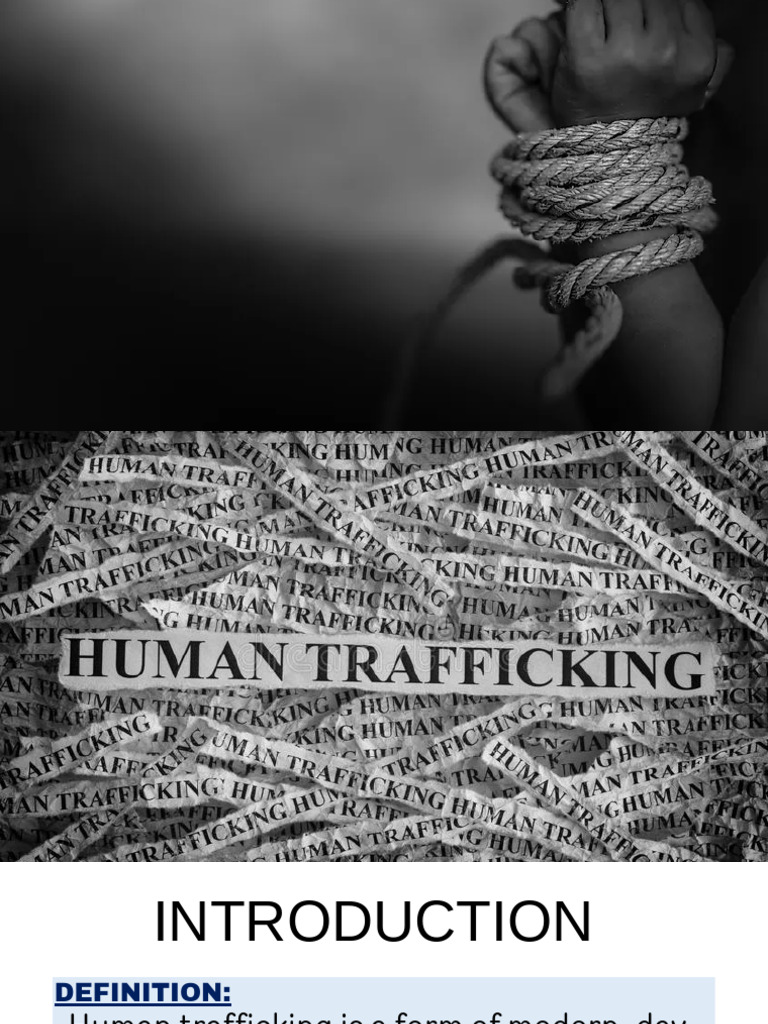 Human Trafficking Presentation Pdf