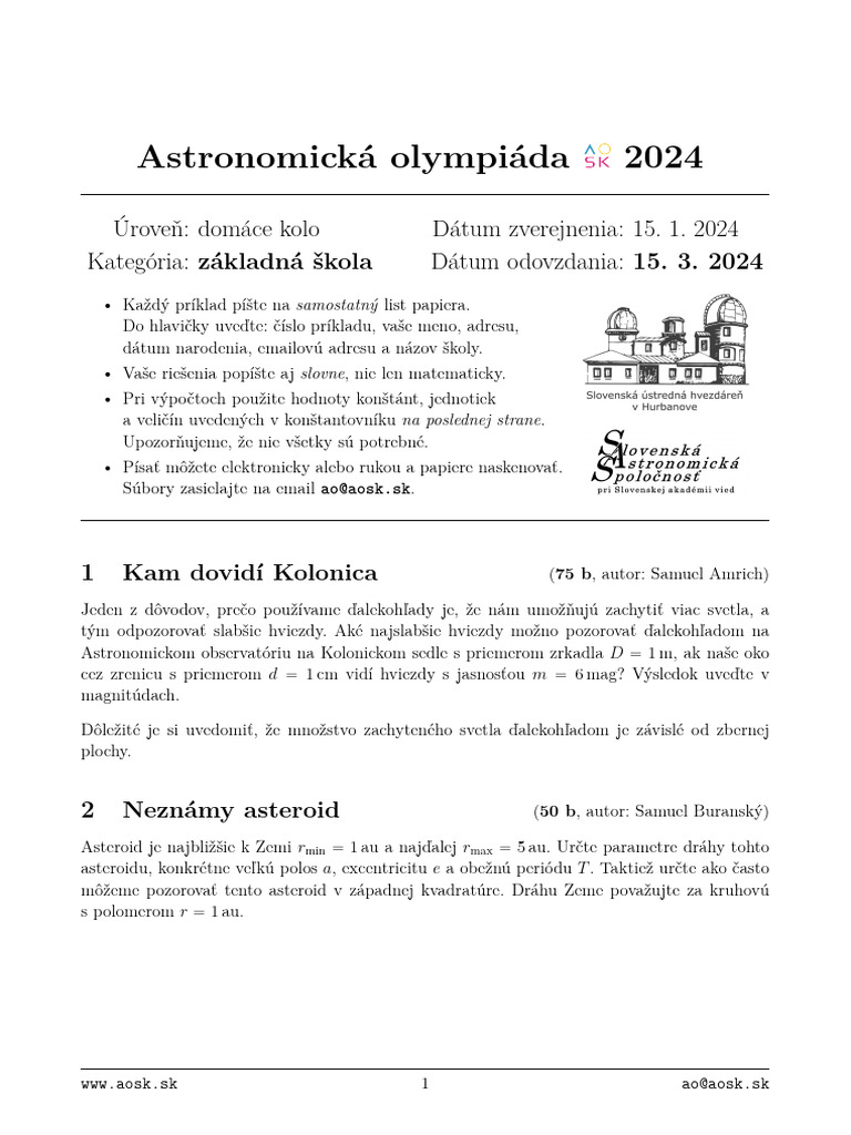 Zadania DK ZS AO2025 | PDF