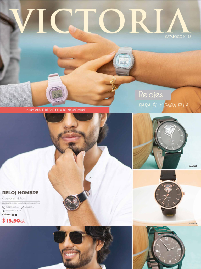 Catalogo 13 Relojes | PDF | Cuero | Productos ganaderos