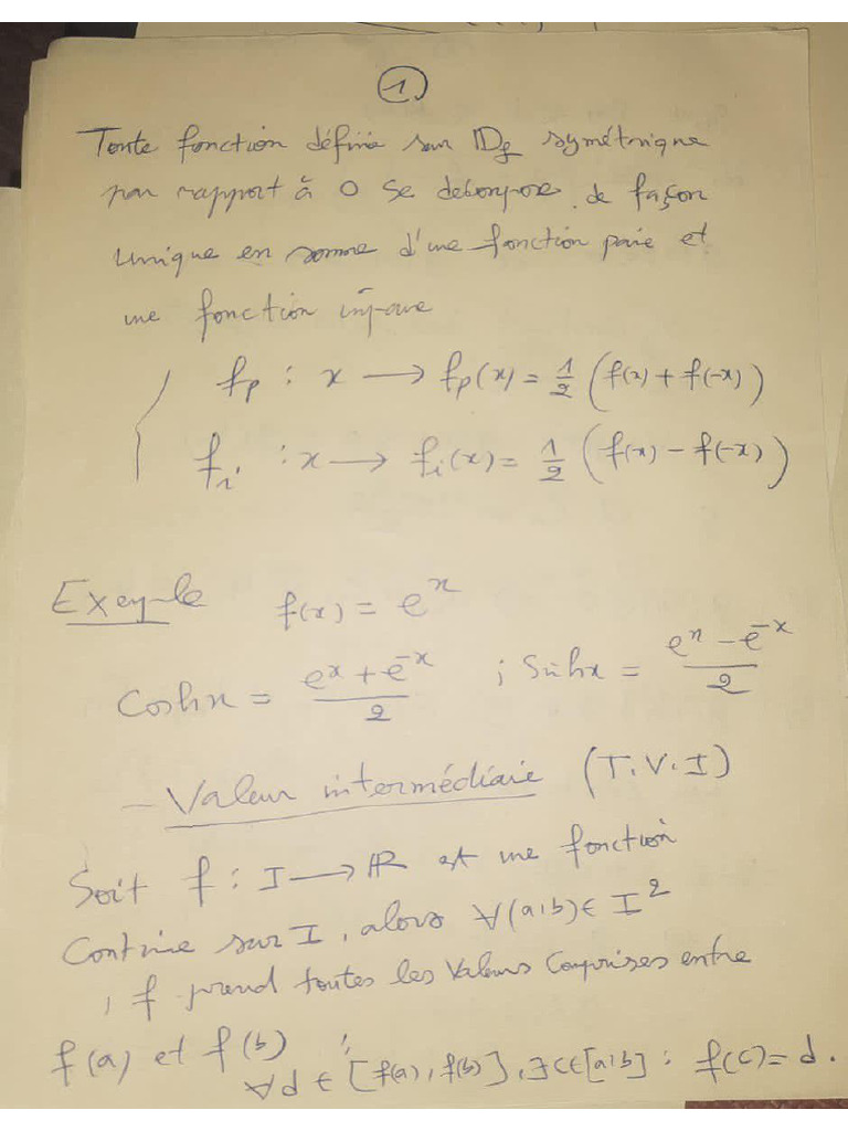Cours Analyse 2 Pages1 - Pages 21 2024 - 2025 | PDF