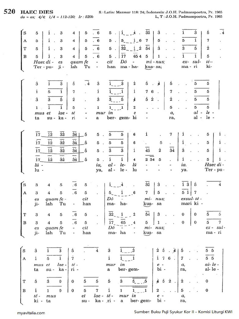 PS 520 - Haec Dies | PDF