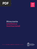 Directorio de Orientadores UNASEC | PDF