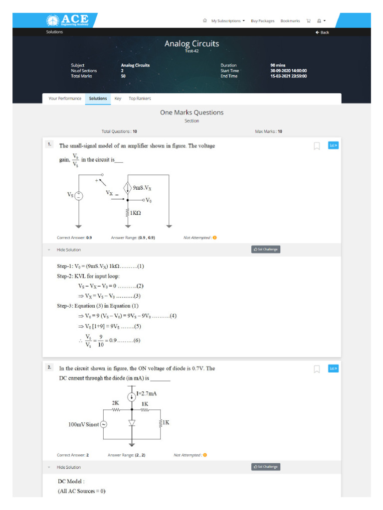 Analog Circuits | PDF