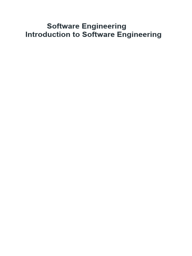 Software Engineering Unit 1 | PDF | Agile Software Development | Data Model