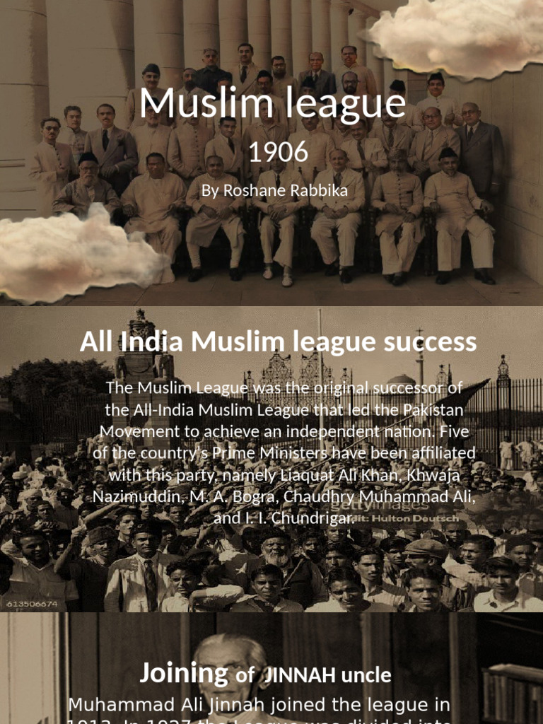 Presentation Muslim League | PDF