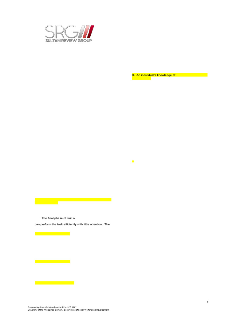 Industrial/Organizational Psychology Test | PDF | Performance Appraisal ...
