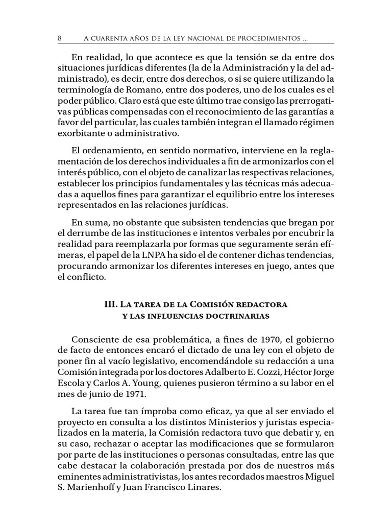 III. La Tarea de La Comisión Redactora y Las Influencias Doctrinarias | PDF