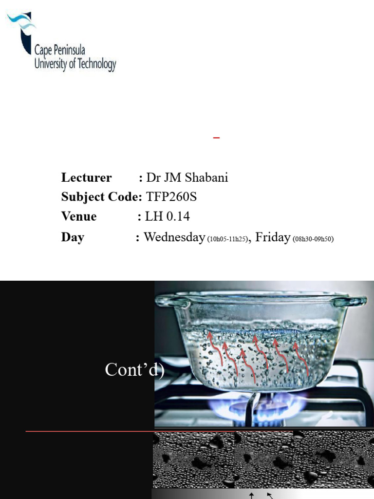 (1.4) Convective HT Processess - Boiling & Condensation (09.04-25) JMS ...