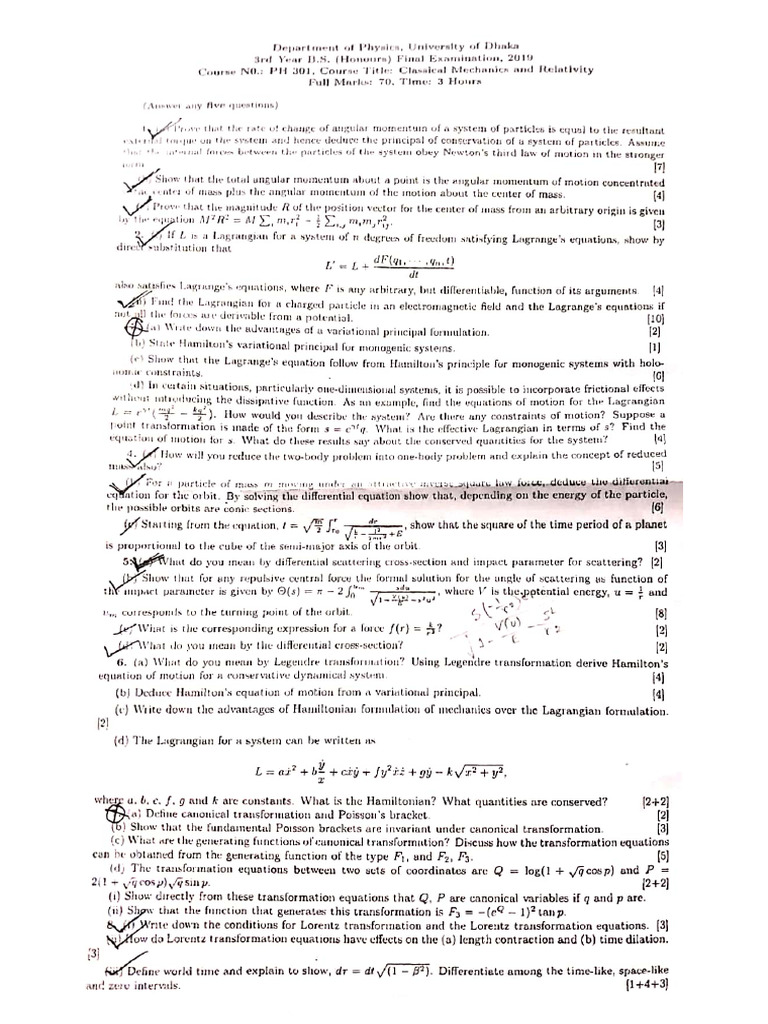 3rd Year Final 2019 | PDF