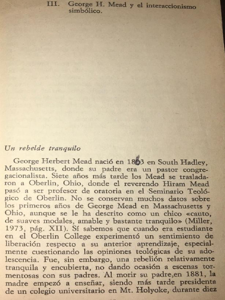 George Mead | PDF