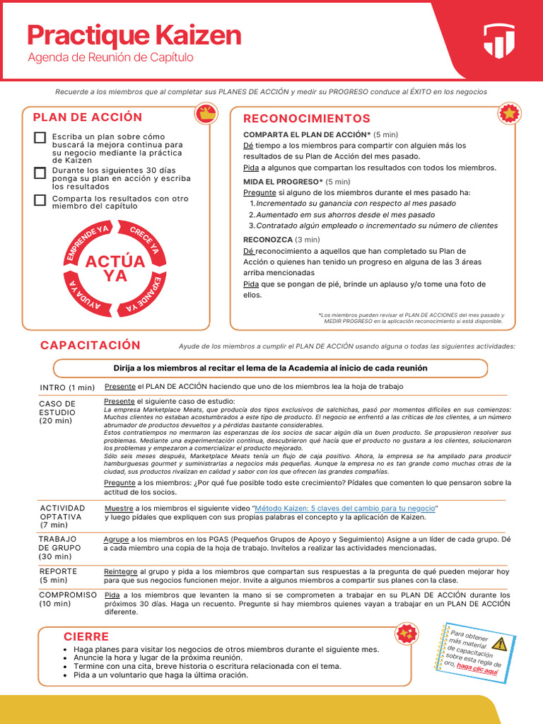 Practique Kaizen | PDF