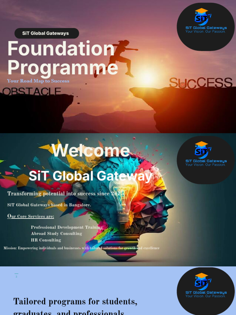 Foundation Course Overview | PDF | Learning | Cognition