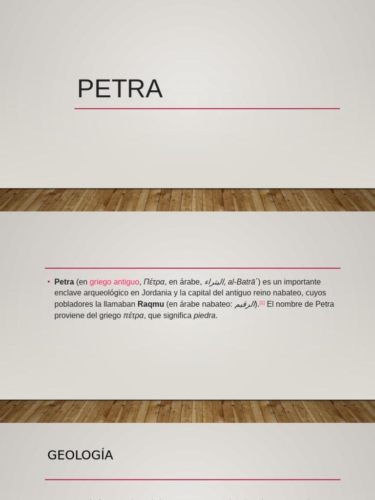 PETRA | PDF