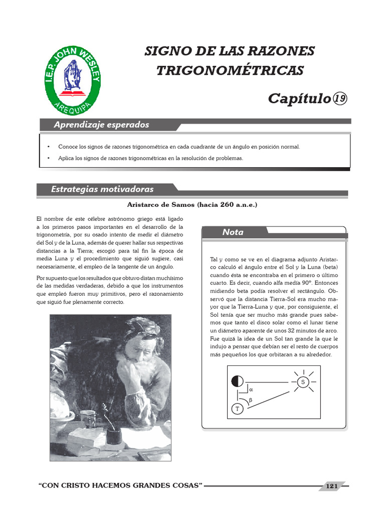 Trigo 2do 7 | PDF | Trigonometría | Funciones trigonométricas