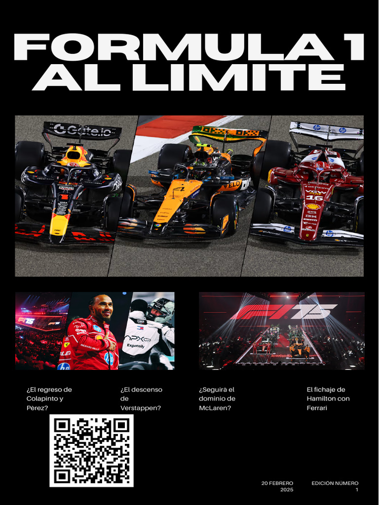 F1 2025: Fichajes y Dominio en Pista | PDF