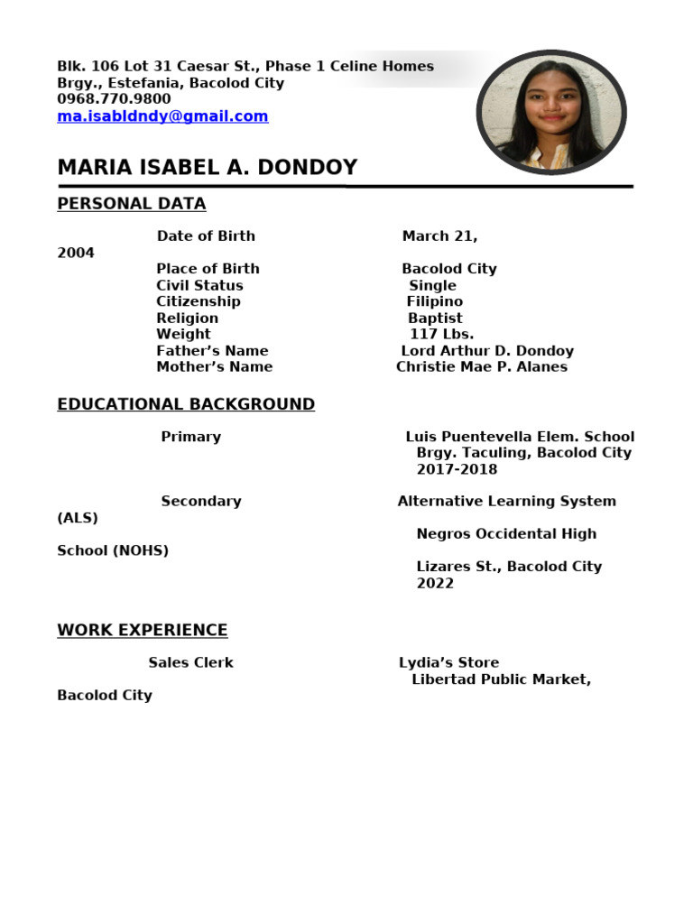 Aia Resume | PDF