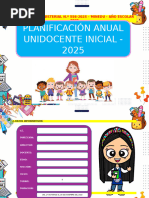 Planificación Curricular Anual 2024 Inicial | PDF | Aprendizaje | Evaluación