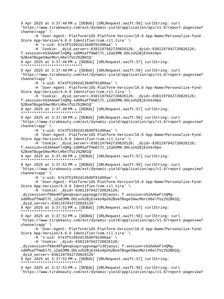 Logout Issue Logs2025!04!09 | PDF | Mac Os | Apple Inc.