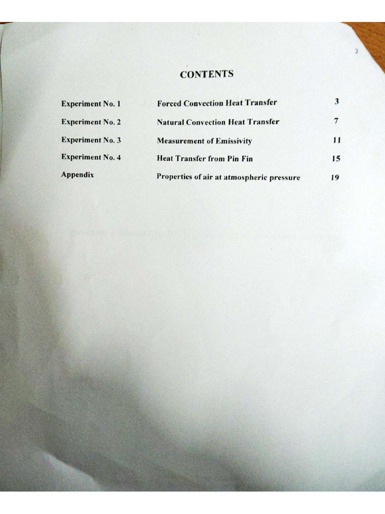 heat transfer lab manual (1) | PDF