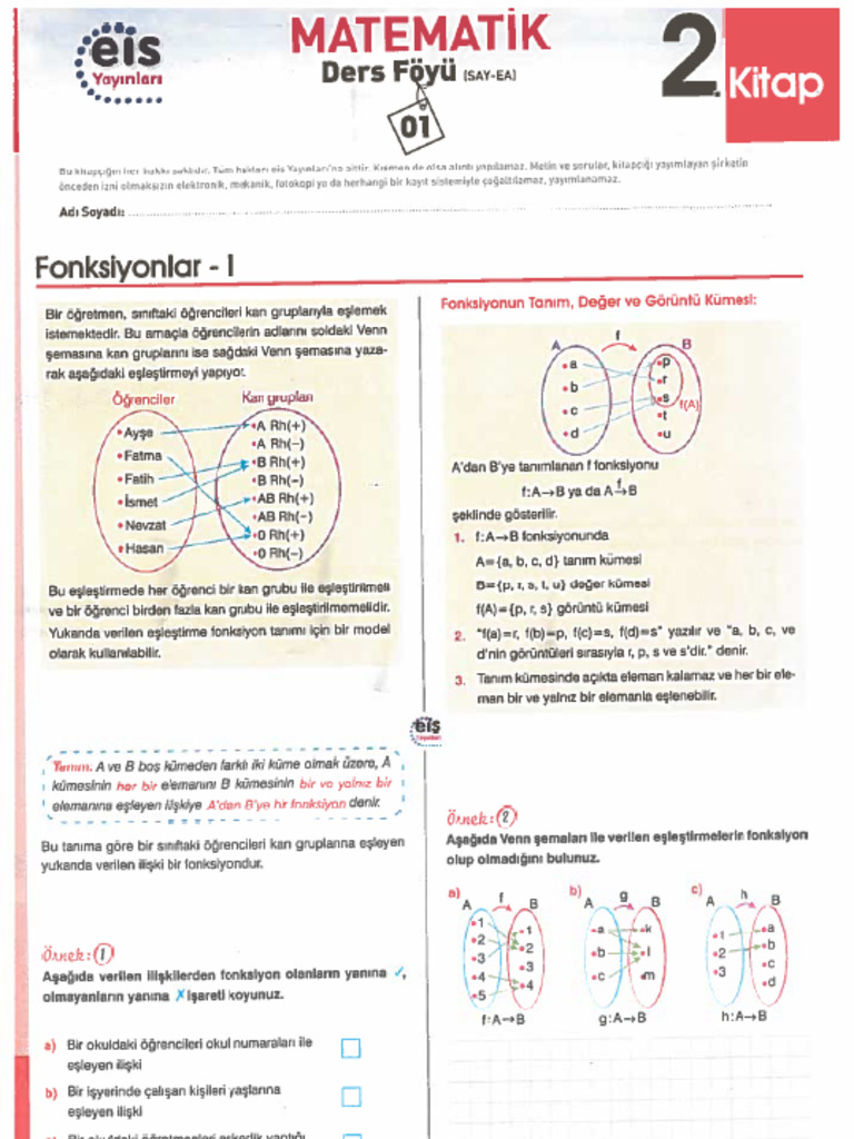 2019 Eis Matematik 2.kitap | PDF