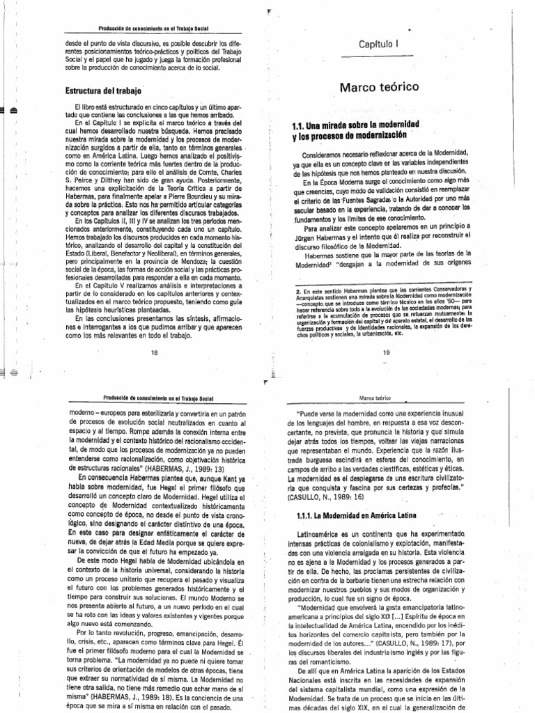 Producc. Del Conoc. en TS | PDF