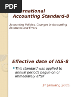 Ias 8.. | PDF | Accounting | Financial Services