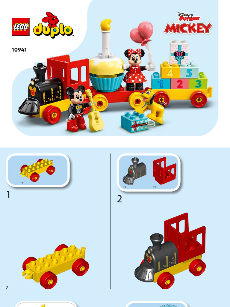 Lego Duplo Mickey Mouse Train | PDF
