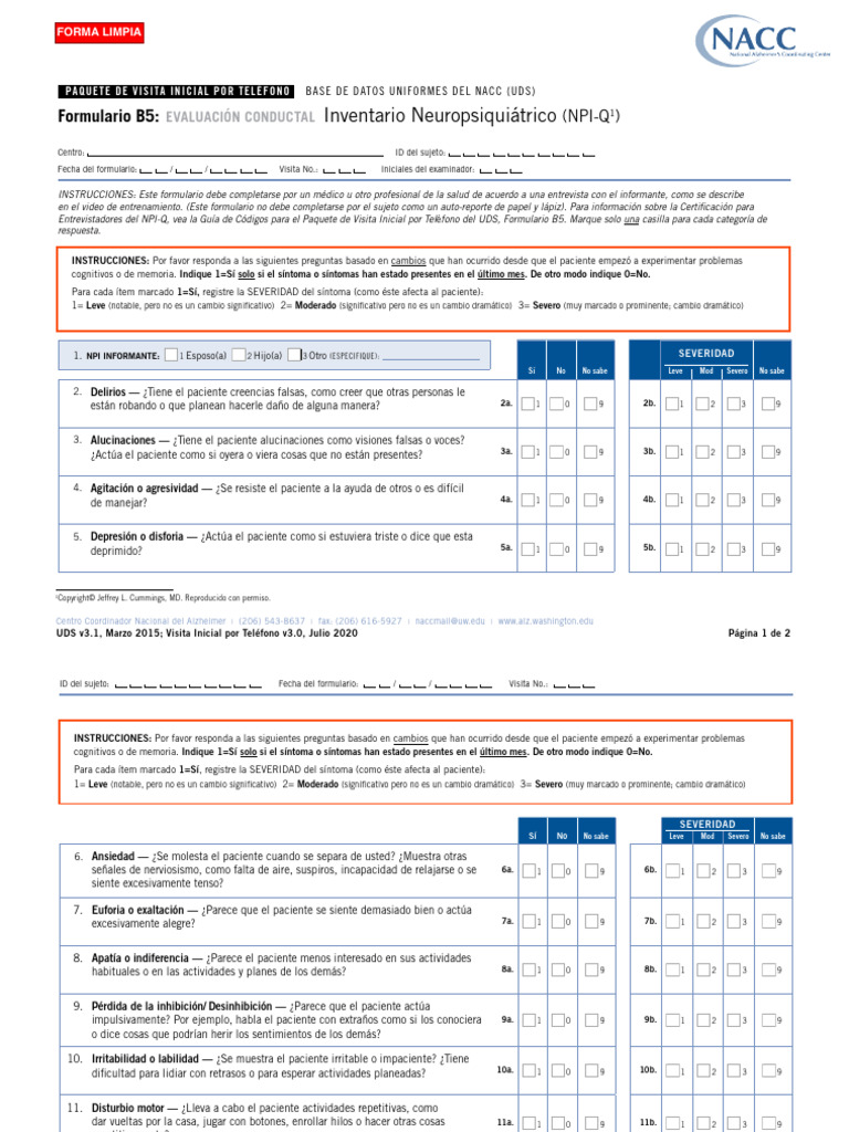 Npi Q | PDF | Medicina | Síntomas y signos