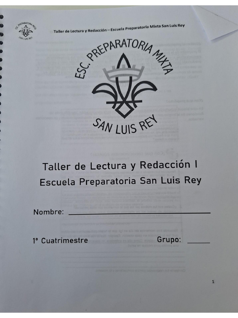 Taller de Lectura 1ro | PDF
