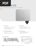 Sungrow 125CX-P2 Datasheet V4 EN | PDF | Alternating Current | Mains ...