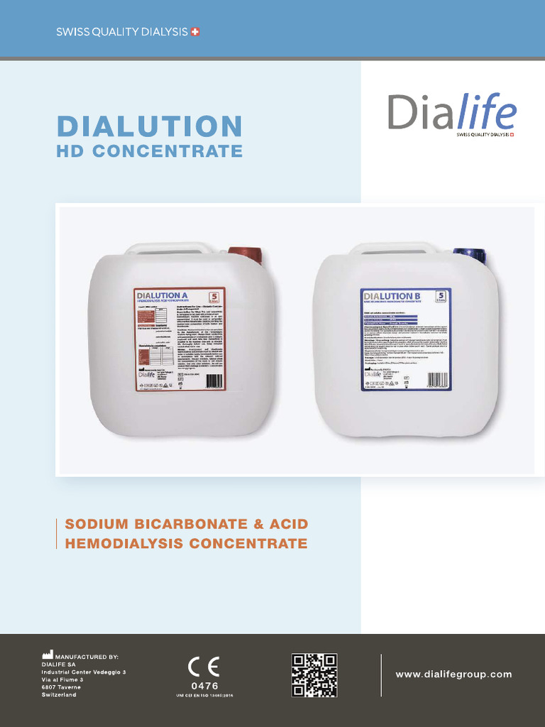Dialife DIALUTION HD Concentrate LR | PDF