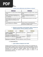 Epímeros y Estructuras de Monosacáridos | PDF | Carbohidratos | Química ...