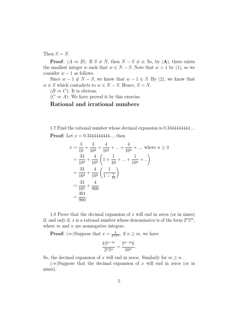 Páginas de dokumen.pub_mathematical-analysis-solution-manual(4) | PDF | Square Root | Rational ...