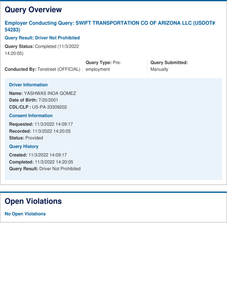 Clearinghouse Results | PDF