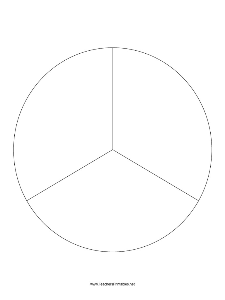 Pie Chart Template-3 Slices | PDF