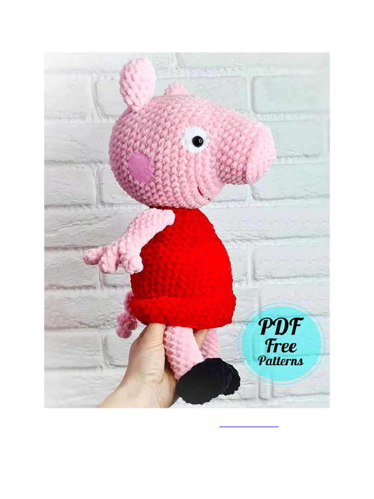 Peppa Pig Amigurumi Pattern Guide | PDF