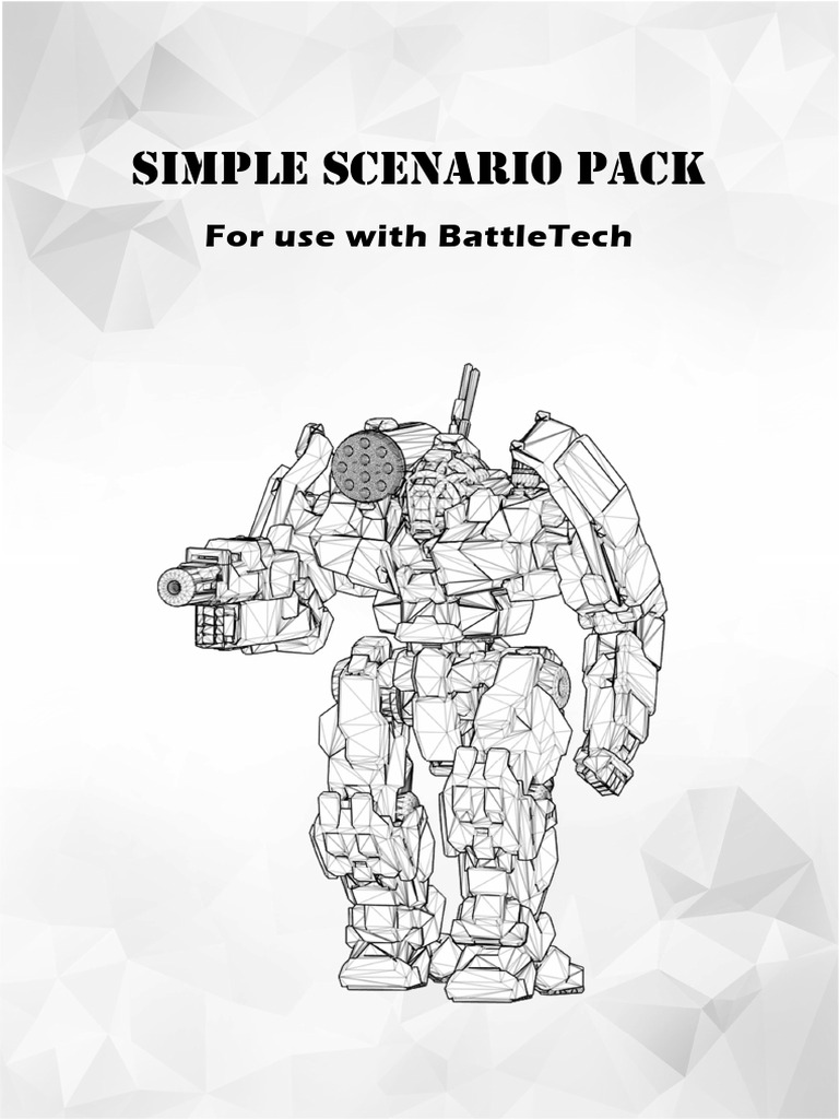 Simple Scenario Pack Ver 1.1 | PDF | Artillery | Military