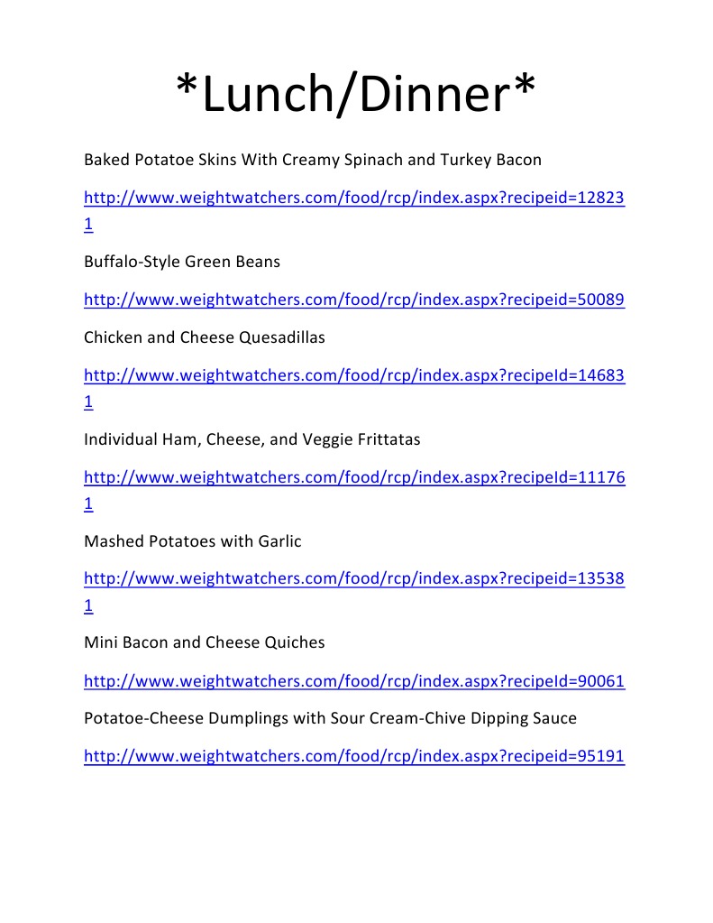 Lunch | PDF