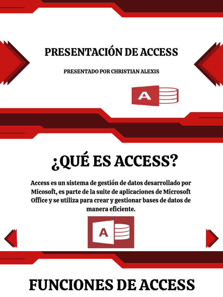 Qué es Access y sus funciones básicas | PDF