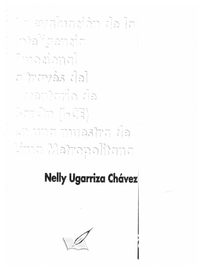 Manual Del ICE de Baron - Nelly Ugarriza | PDF