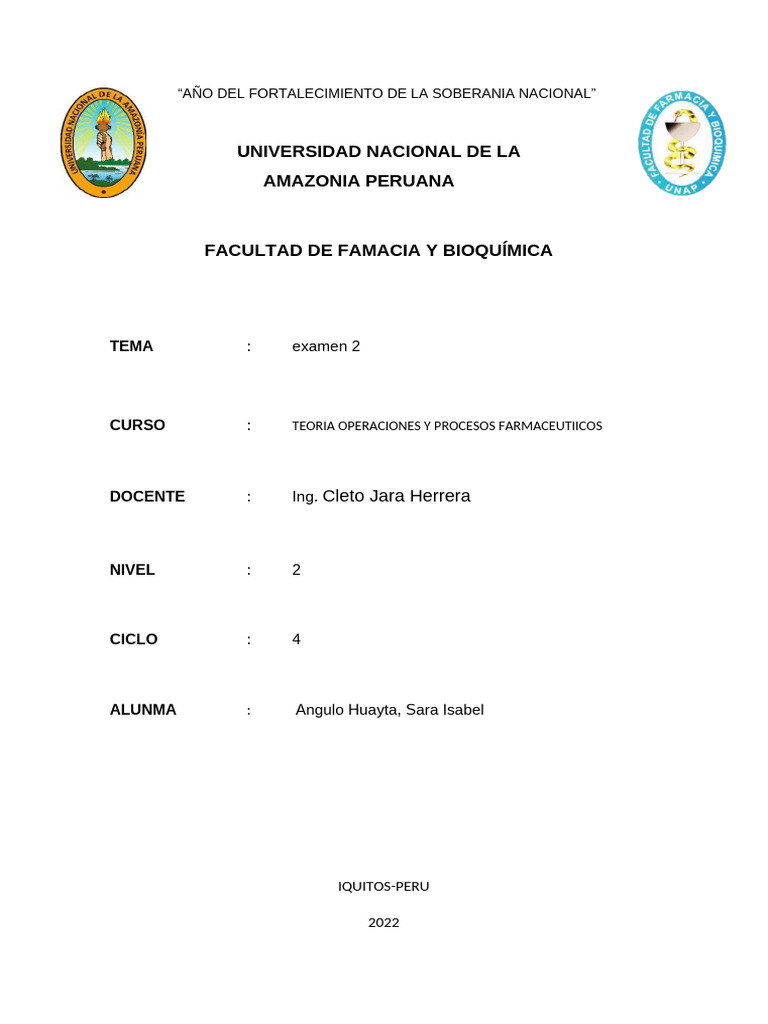 Examen Procesos | PDF