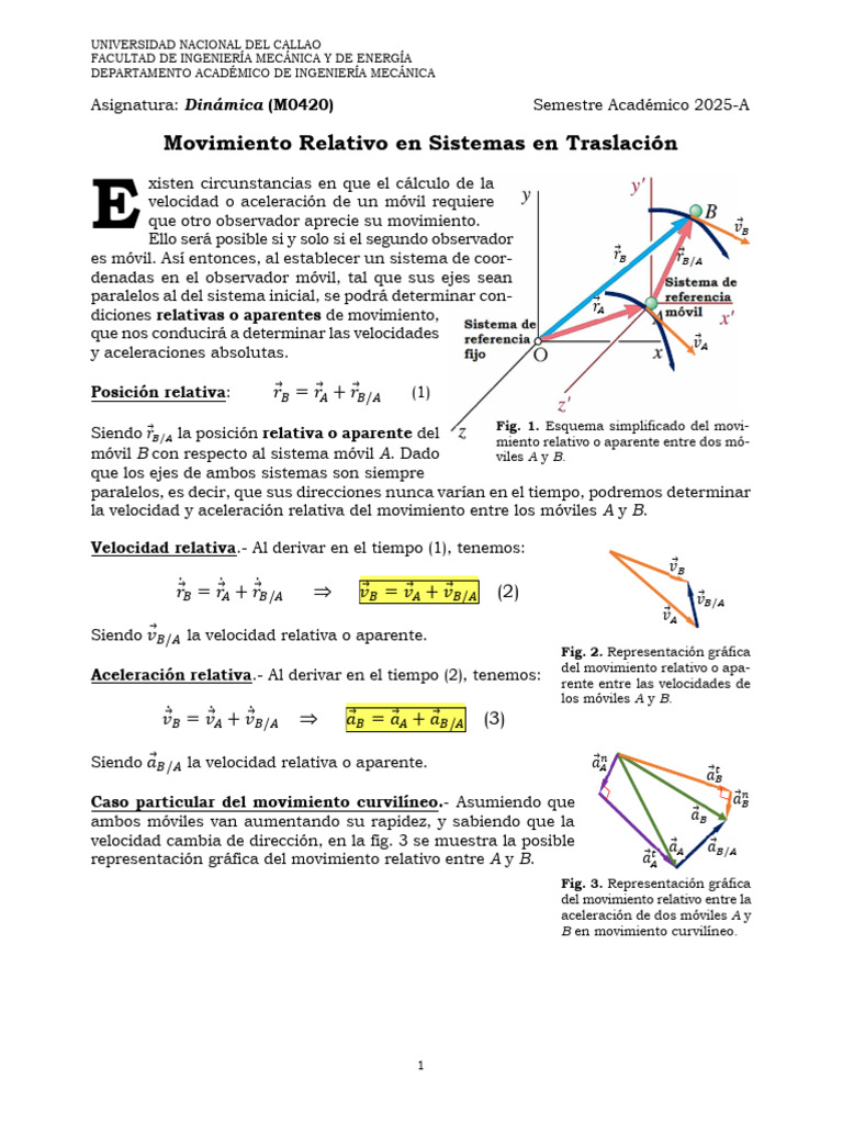 Movimientos Con Enlaces | PDF | Velocidad | Aceleración