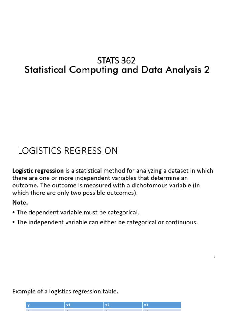 Stat 362 UNIT 5 | PDF