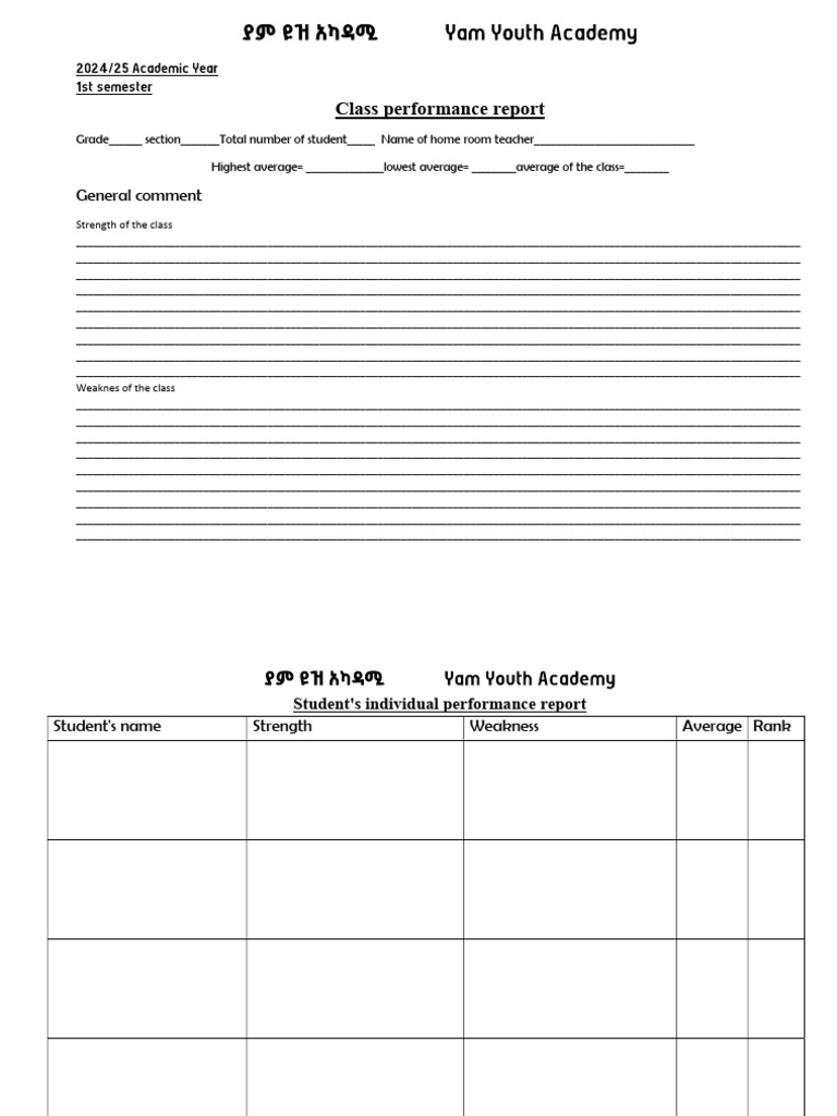 Class and Individual Report 2017 | PDF | Soft Tissue | Musculoskeletal ...