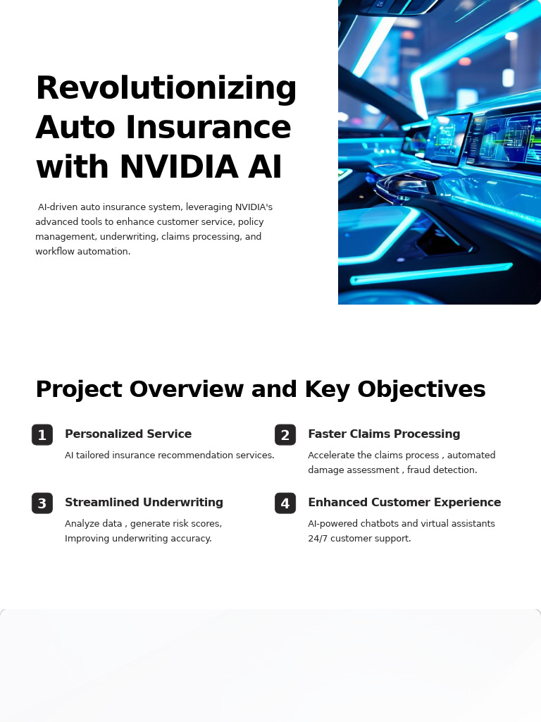 Revolutionizing Auto Insurance With NVIDIA AI | PDF | Automation ...