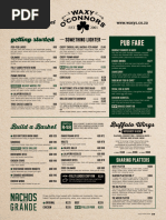 Perere Menu Nov 2023 | PDF | Sauce | Sushi