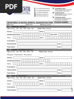 Grade 12 NSC June 2026 Registration Form | PDF | Attention Deficit ...