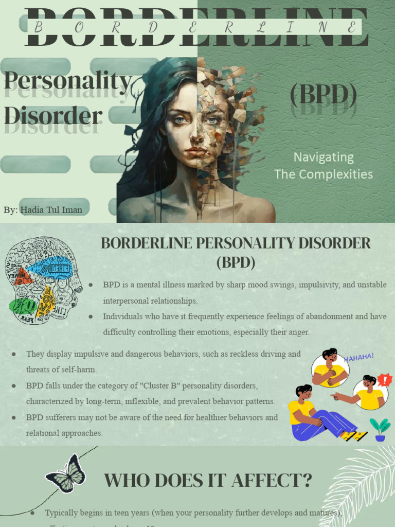 Personality Presentation 2: Borderline Personality Disorder | PDF ...