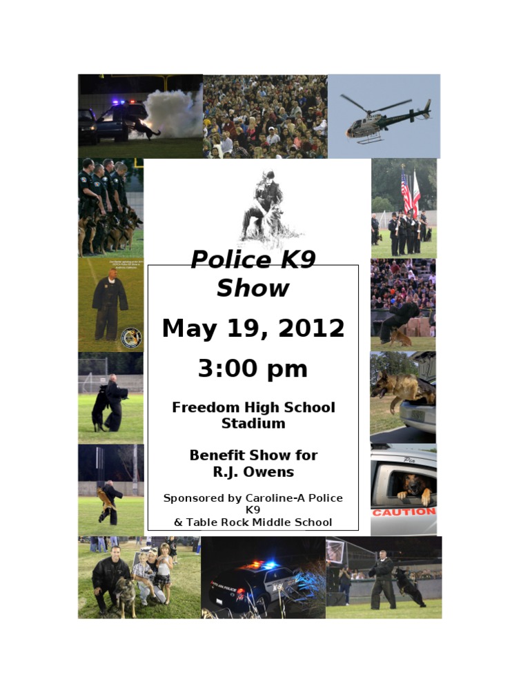 K9 Show Poster 01 Final | PDF